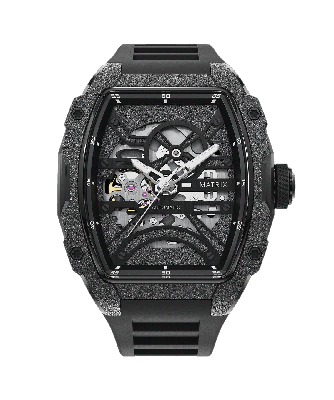 ASTRO SKELETON ABYSS SILVER– MATRIX WATCHES